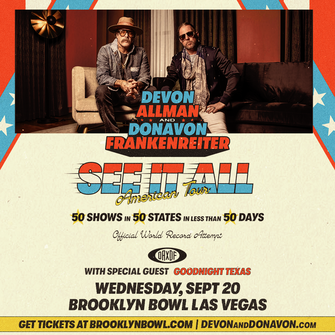 Devon Allman & Donavon Frankenreiter Concert & Tour History | Concert ...