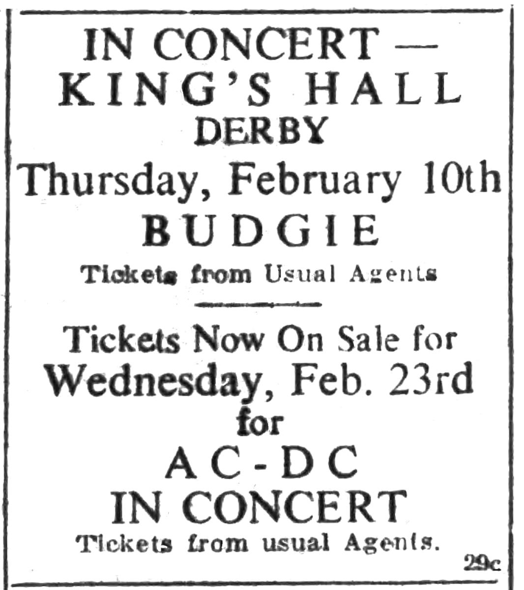 Concert History of King's Hall Derby, England, United Kingdom | Concert ...