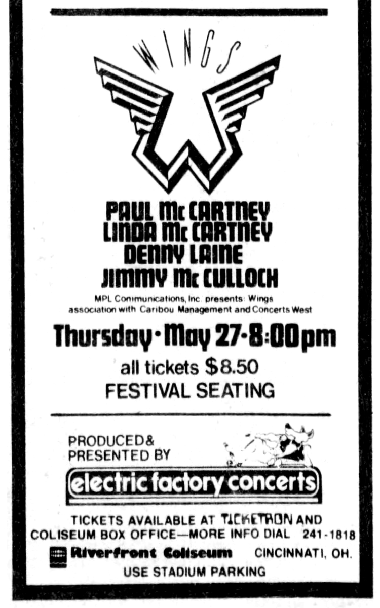 Concert History of Riverfront Coliseum Cincinnati, Ohio, United States ...