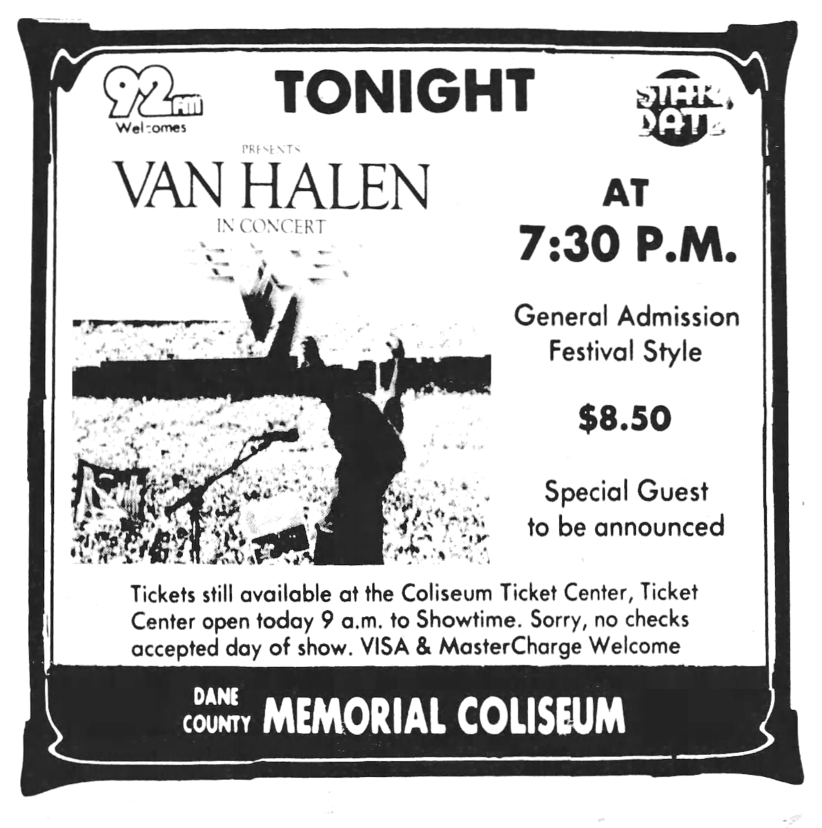 Concert History of Dane County Coliseum Madison, Wisconsin, United ...