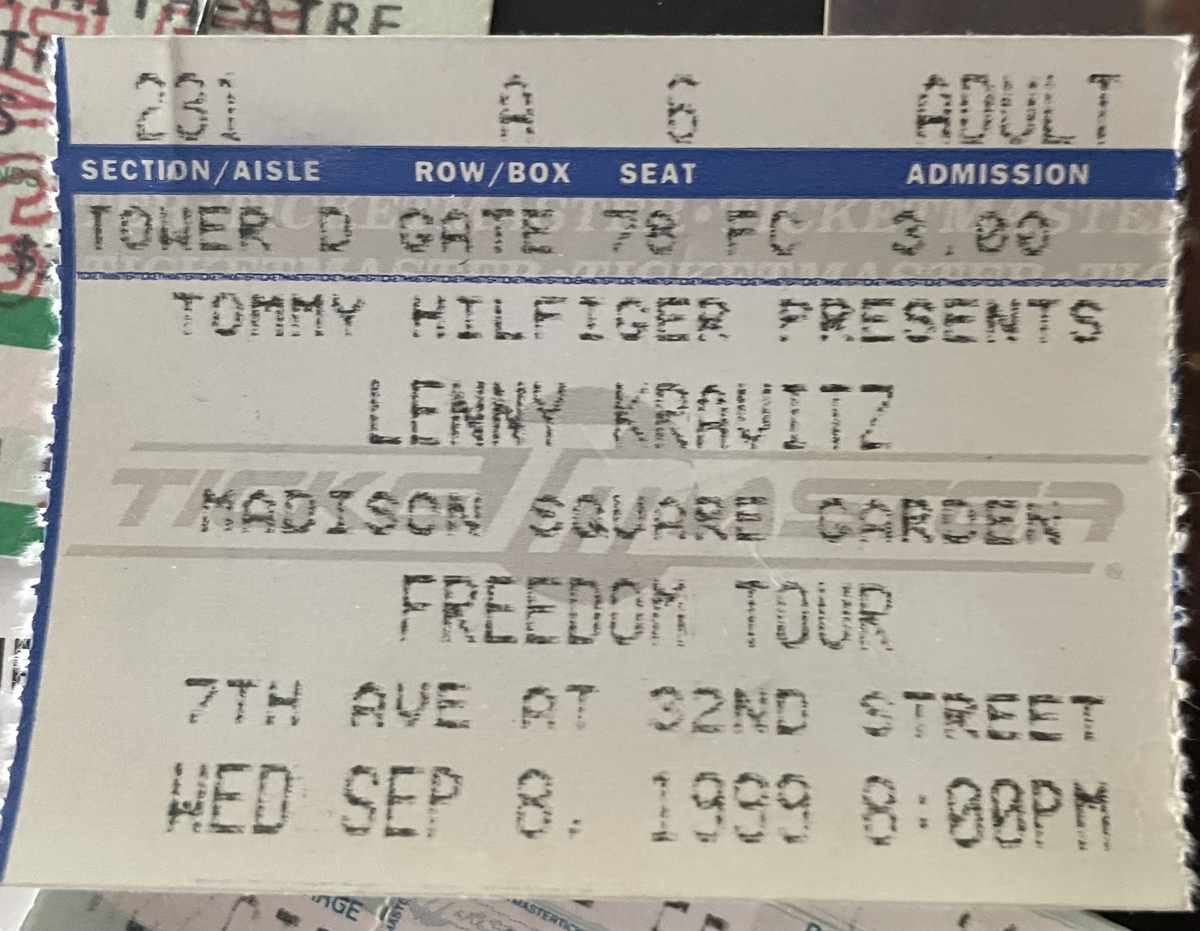 Lenny Kravitz Concert & Tour History (Updated for 2023) | Concert Archives