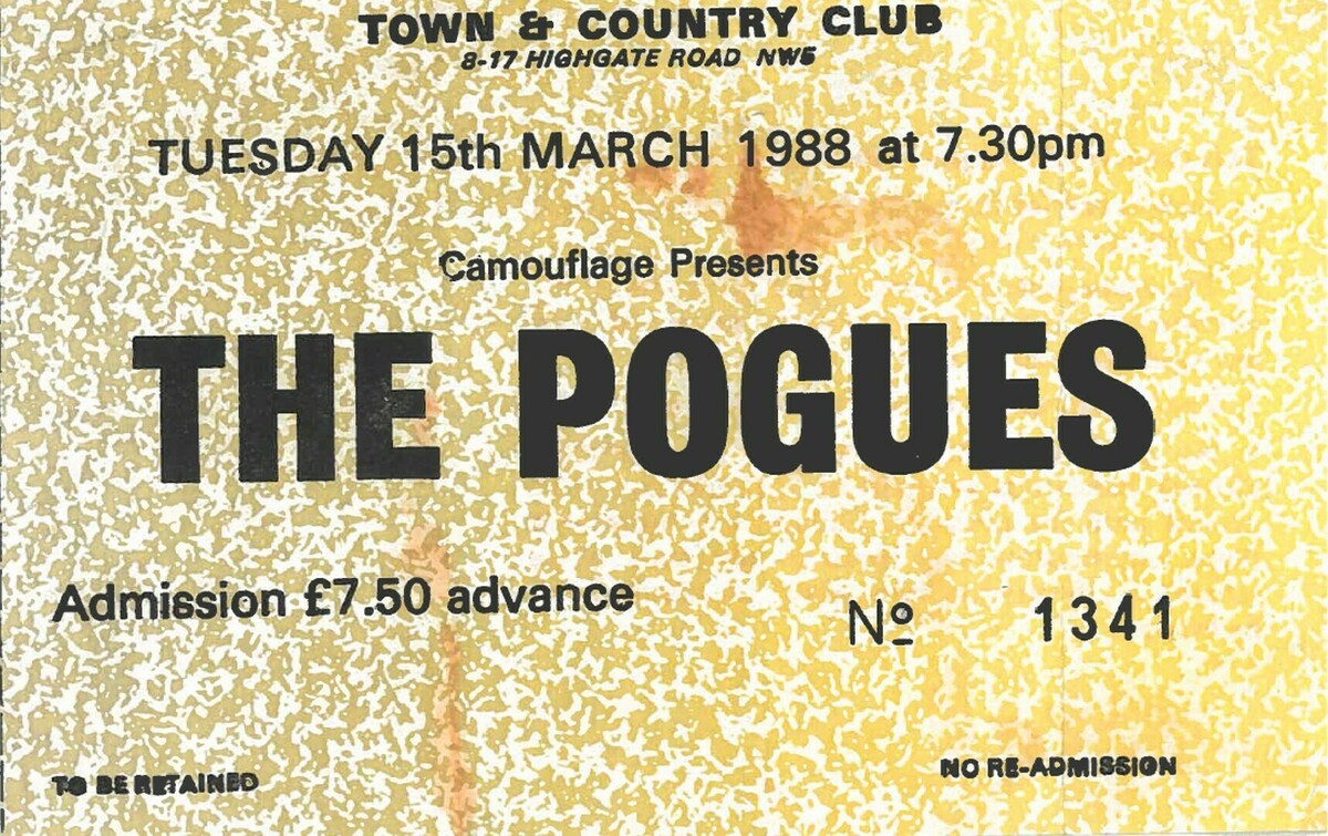 The Pogues Concert & Tour History (Updated for 2023) | Concert Archives