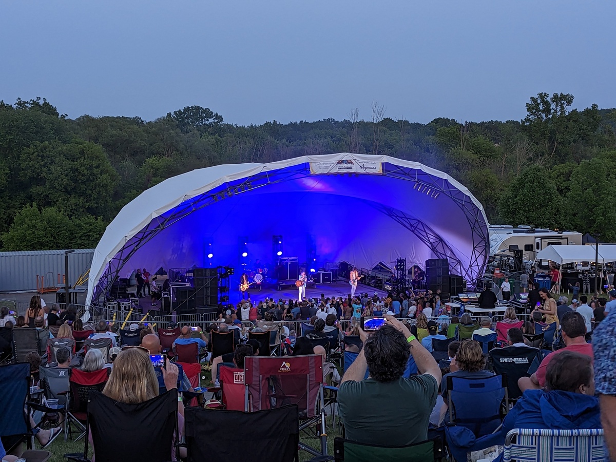 Concert History of Perinton Center Park Amphitheater Fairport, New York ...