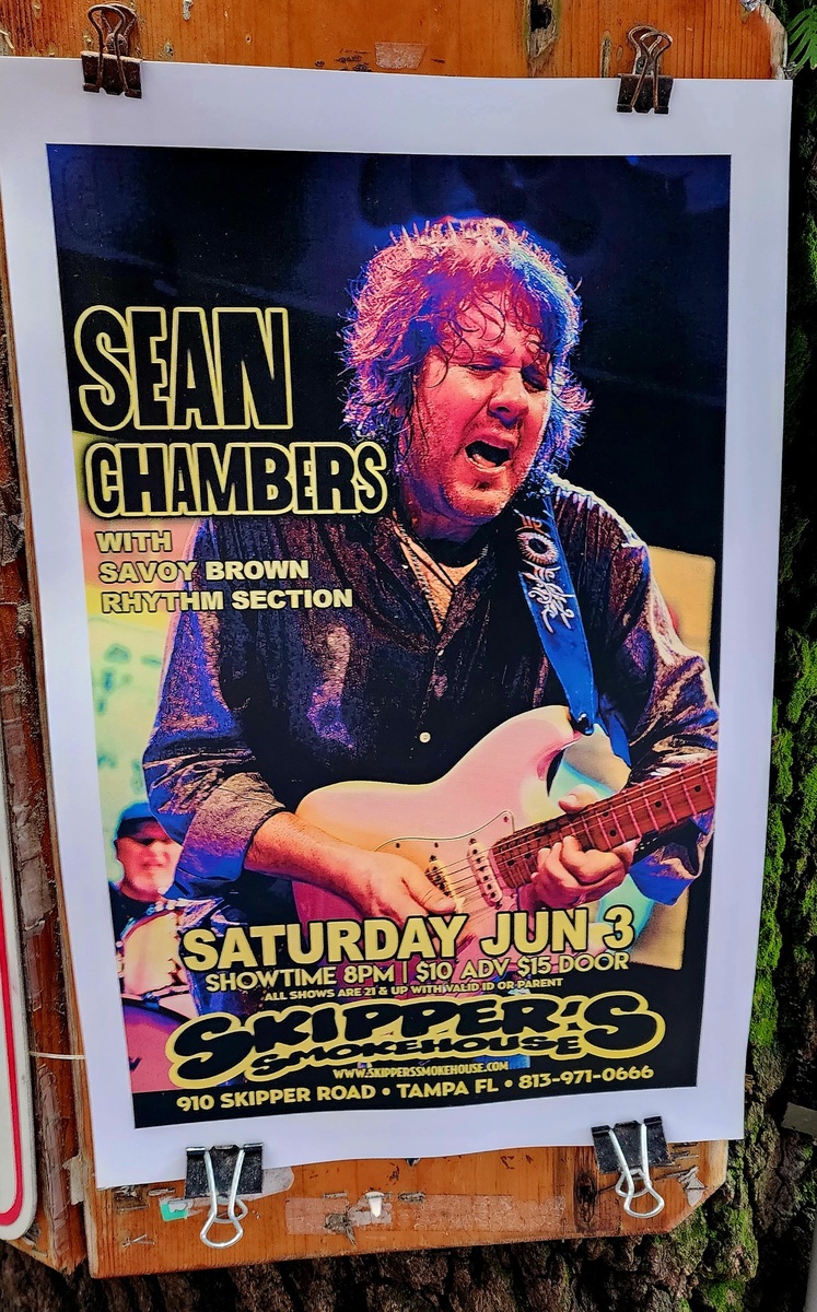 Sean Chambers Concert & Tour History (Updated for 2023) | Concert Archives