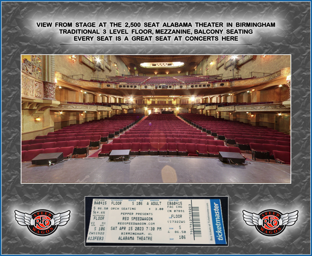 Concert History of Alabama Theater Birmingham, Alabama, United States ...