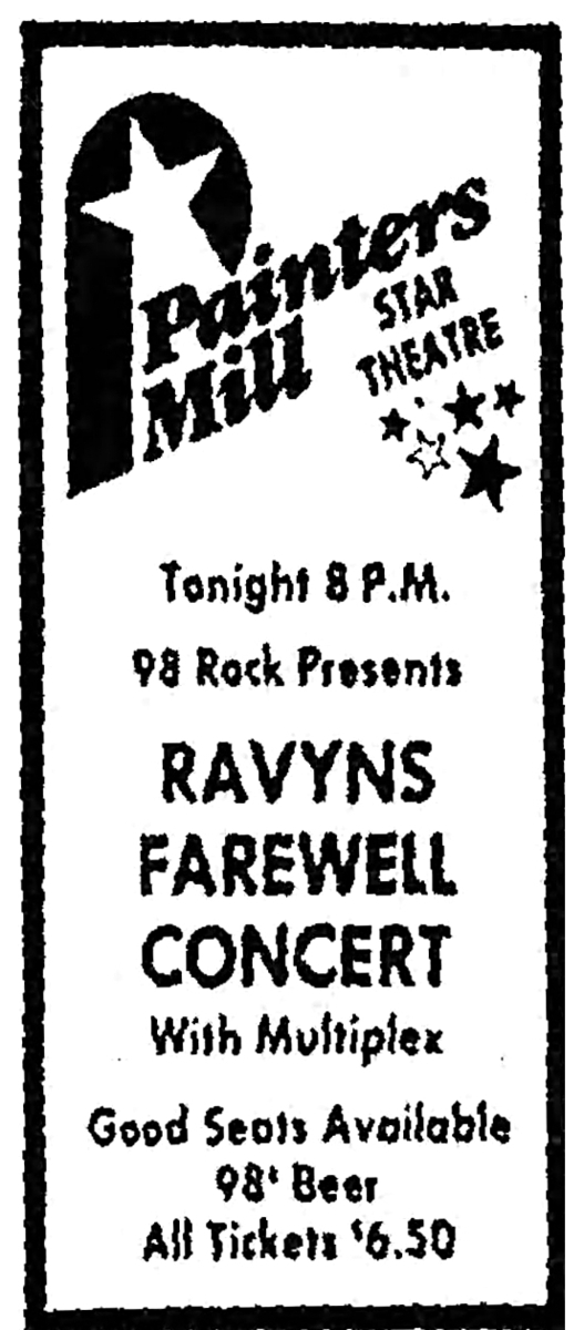 The Ravyns Concert & Tour History | Concert Archives