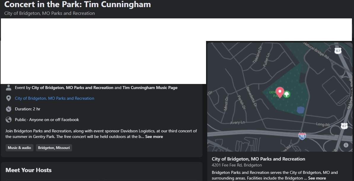 Tim Cunningham Concert & Tour History | Concert Archives