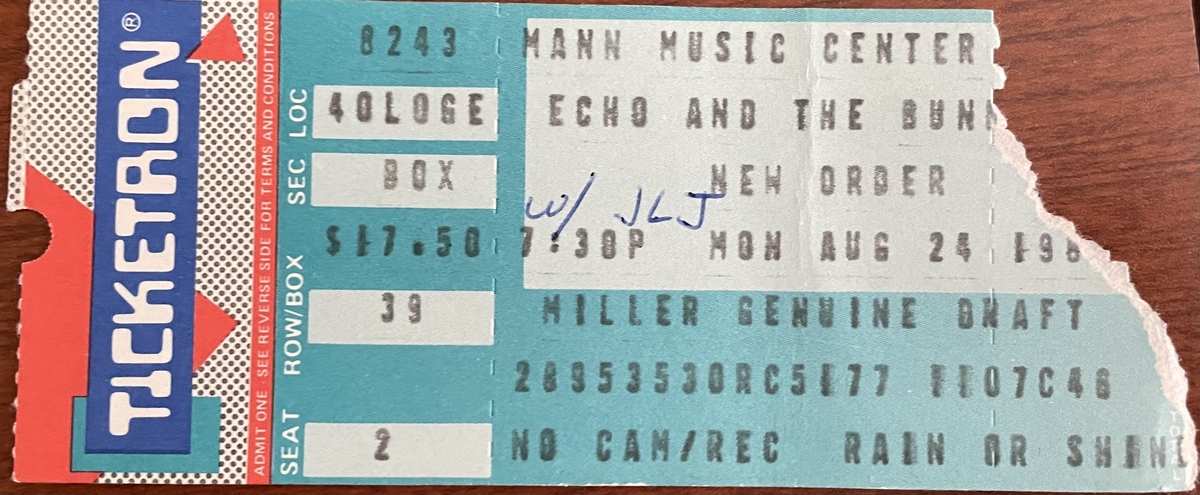 New Order Concert & Tour History (Updated for 2023) | Concert Archives