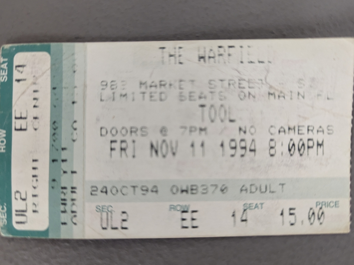 Tool Concert & Tour History (Updated for 2023) | Concert Archives