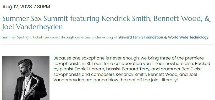 Aug 11, 2023: Kendrick Smith / Bennett Wood / Joel Vanderheyden ...