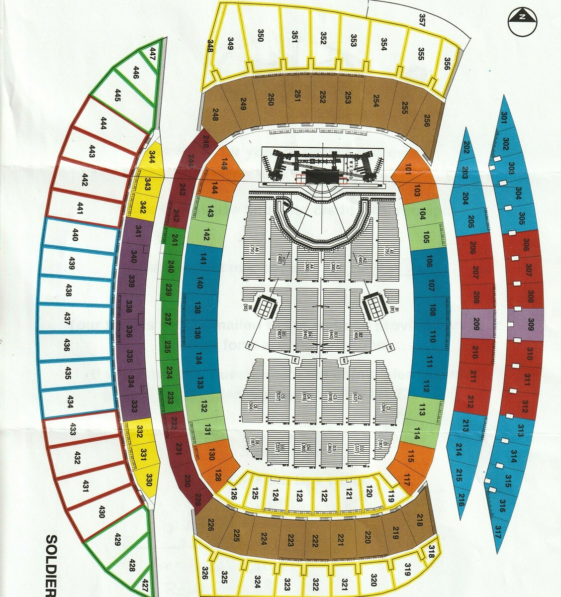 Concert History of Soldier Field Chicago, Illinois, United States ...