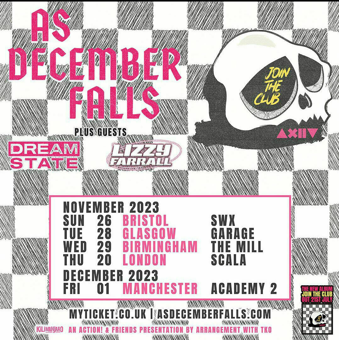 Dec 01, 2023: As December falls / DREAM STATE (UK) / Lizzy Farrall at ...