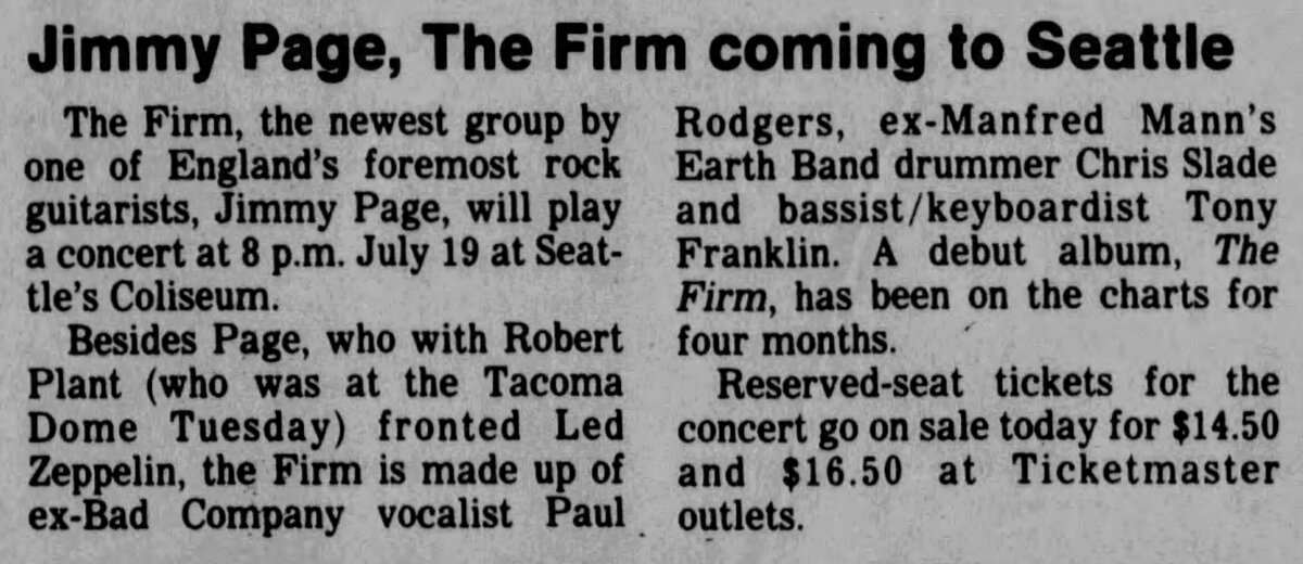 The Firm Concert & Tour History | Concert Archives