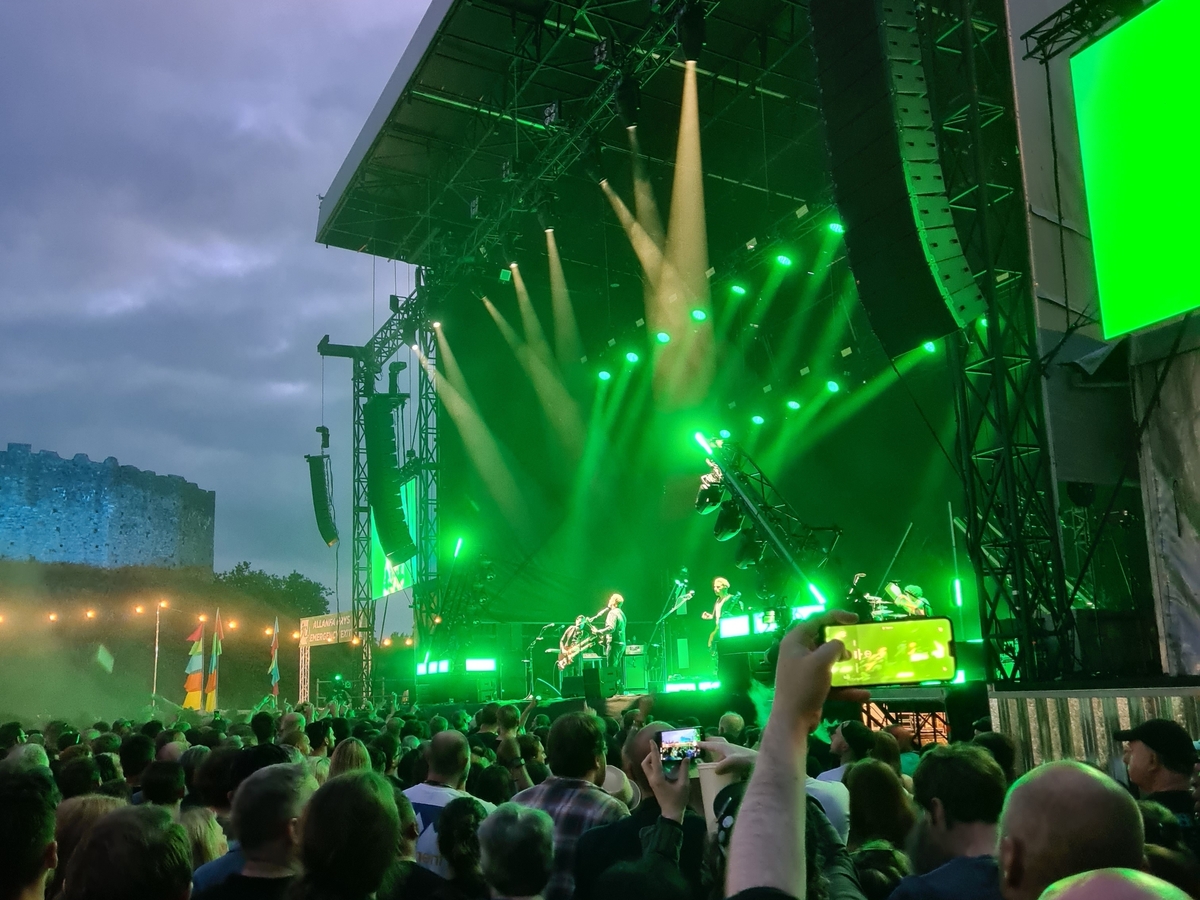 Jun 23, 2023: Queens of the Stone Age / Coach Party at Cardiff Castle ...