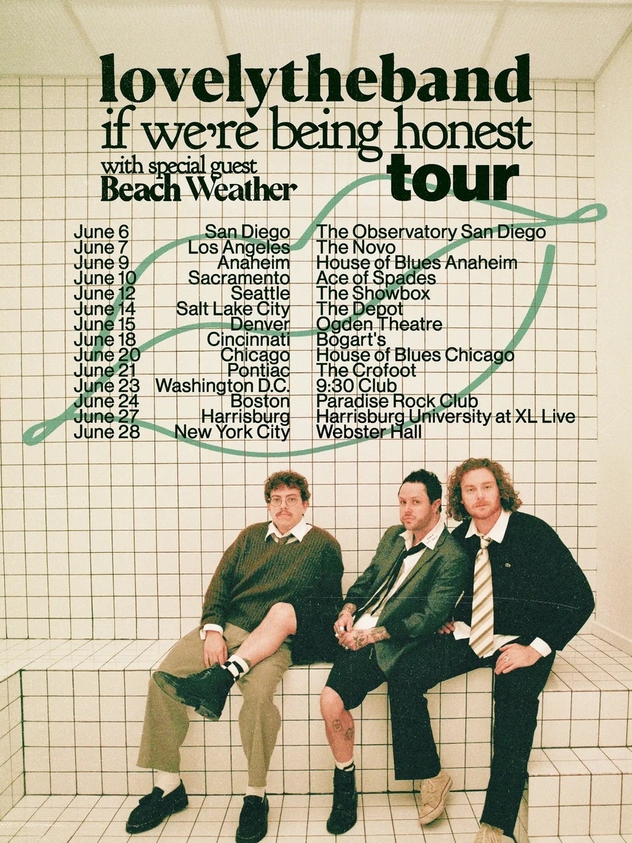 Jun 28, 2023: Lovelytheband / Beach Weather / Ava Maybee at Webster ...