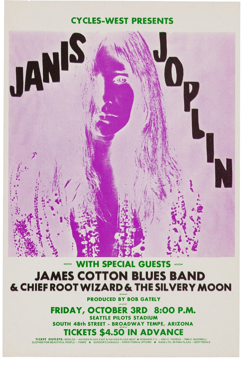 Janis Joplin Concert & Tour History | Concert Archives