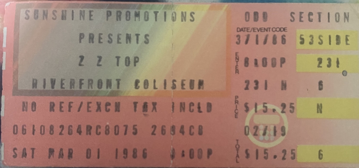 ZZ Top Concert & Tour History (Updated for 2023) | Concert Archives