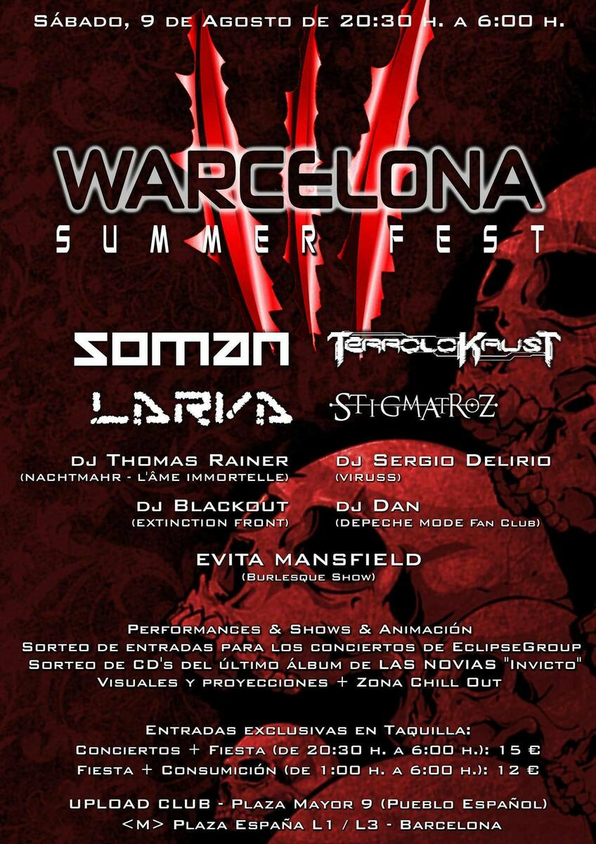 Larva Concert & Tour History | Concert Archives