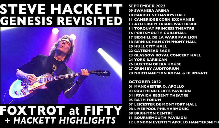 Steve Hackett Genesis Revisited Concert & Tour History | Concert Archives
