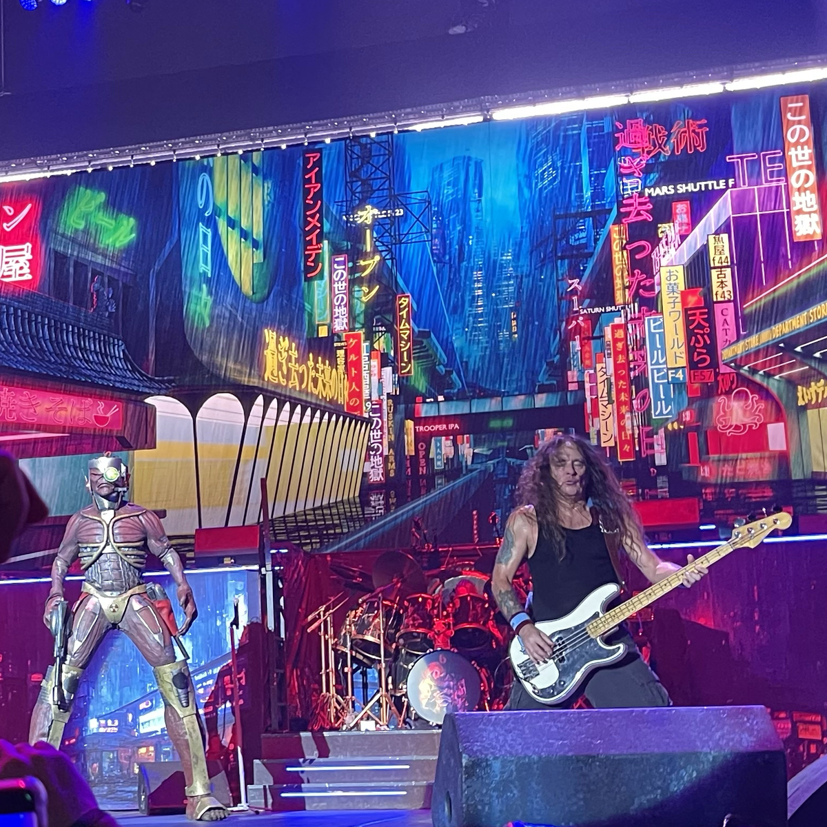 Jul 07, 2023: Iron Maiden / Lord of the Lost at The O2 London, England ...