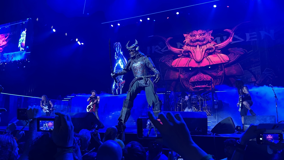 Jul 07, 2023: Iron Maiden / Lord of the Lost at The O2 London, England ...