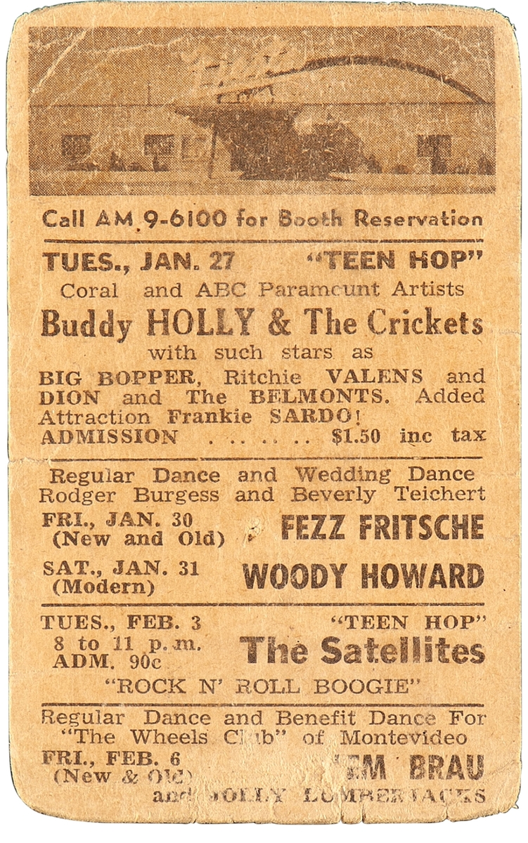 Concert History of Fiesta Ballroom Montevideo, Minnesota, United States ...