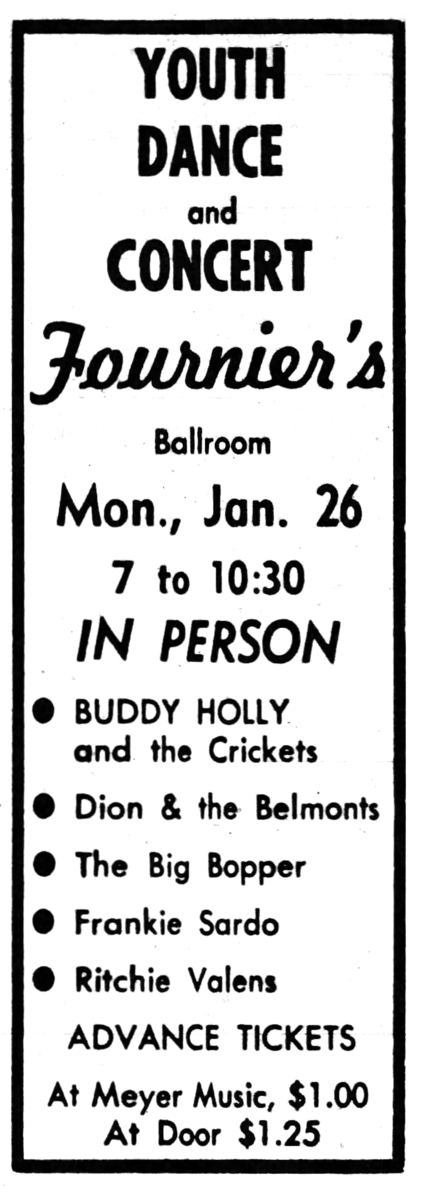 Concert History of Fournier's Ballroom Eau Claire, Wisconsin, United ...