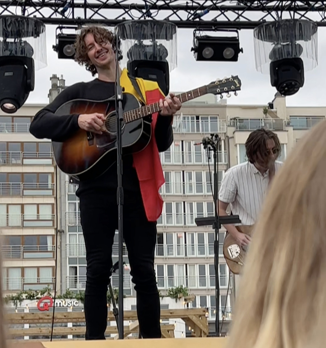 Jul 04, 2023: Dean Lewis / Berre at Q-beach house Ostend, Flanders ...