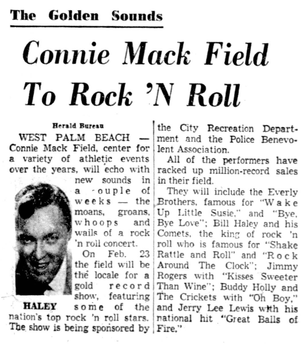 Concert History of Connie Mack Stadium West Palm Beach, Florida, United ...