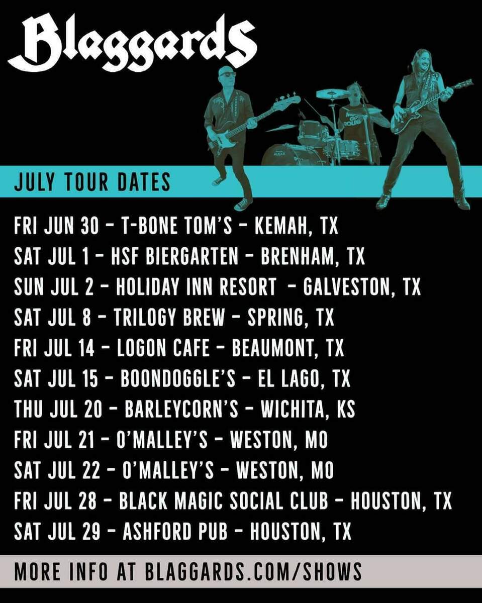 Blaggards Concert & Tour History (Updated for 2023) | Concert Archives