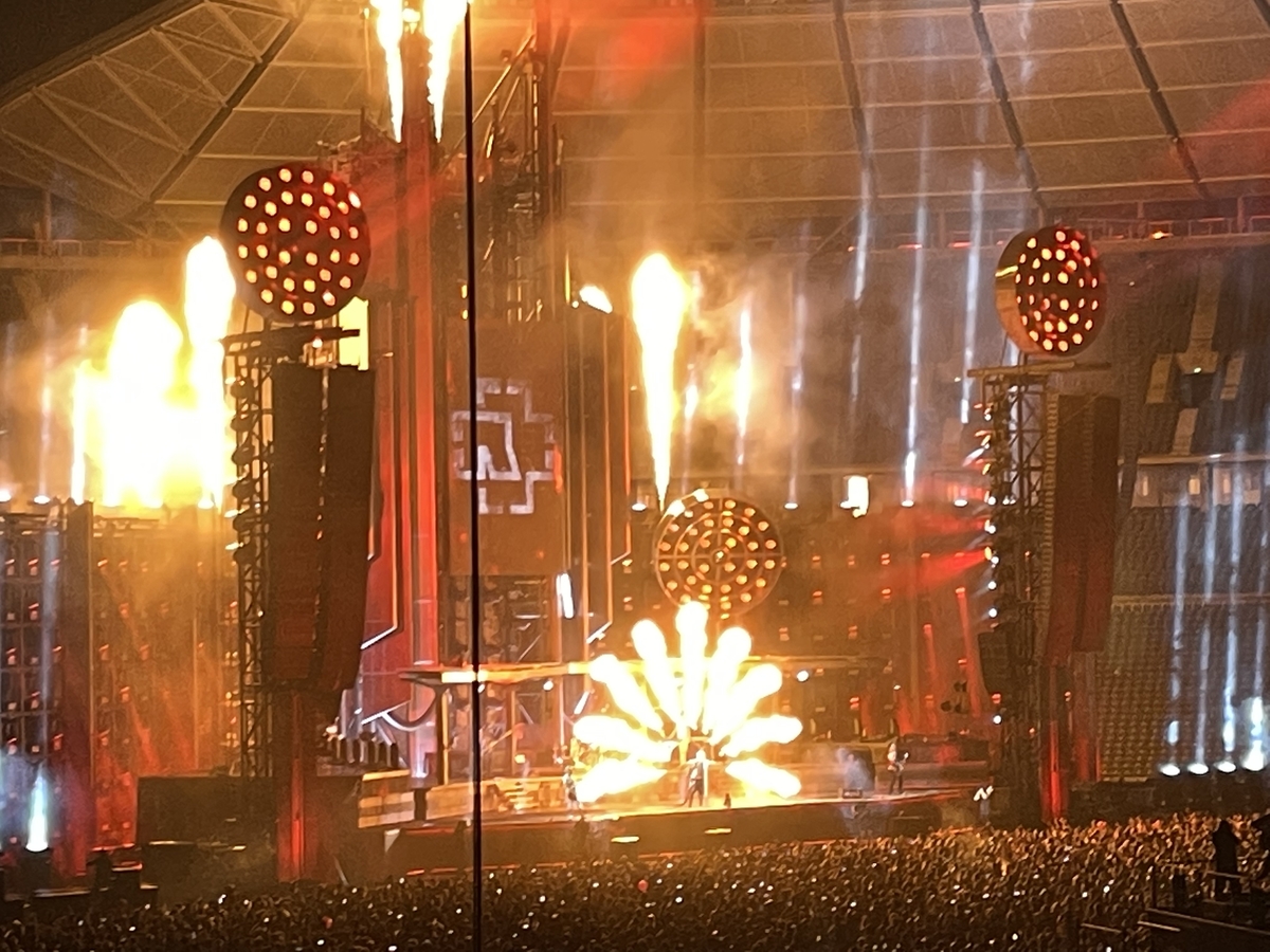 Jul 15, 2023: Rammstein / Duo Abélard at Olympiastadion (Olympic ...
