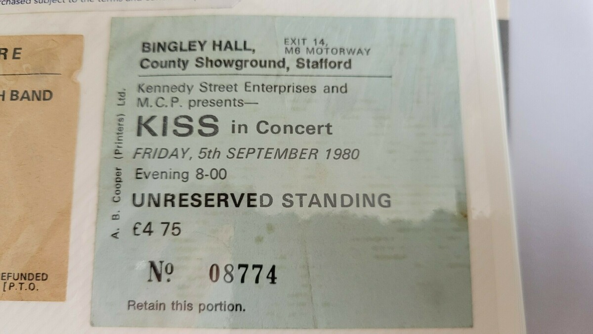Concert History of New Bingley Hall, Staffordshire County Showground ...