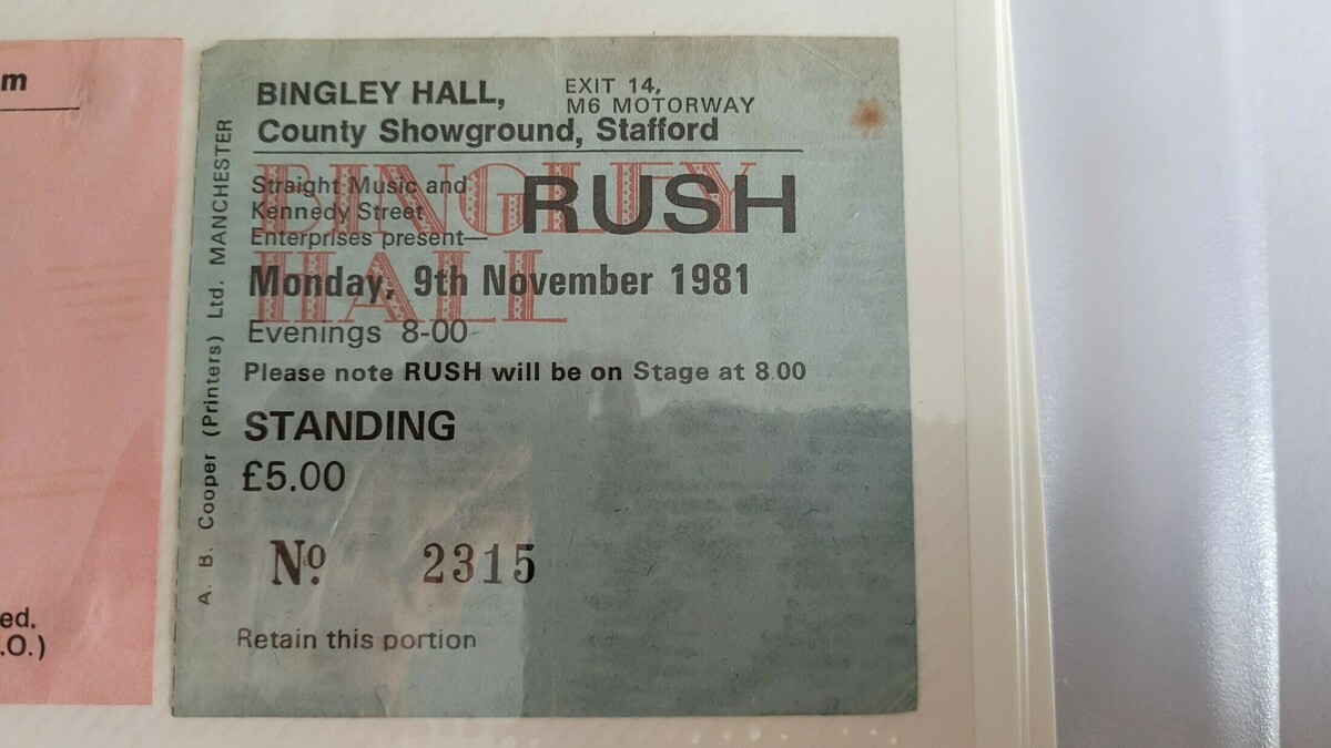 Rush's 1981 Concert & Tour History | Concert Archives