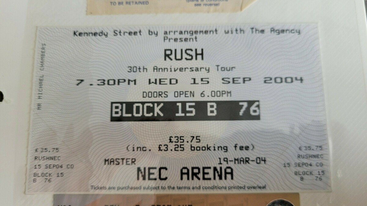 Rush Concert & Tour History (Updated for 2023) | Concert Archives