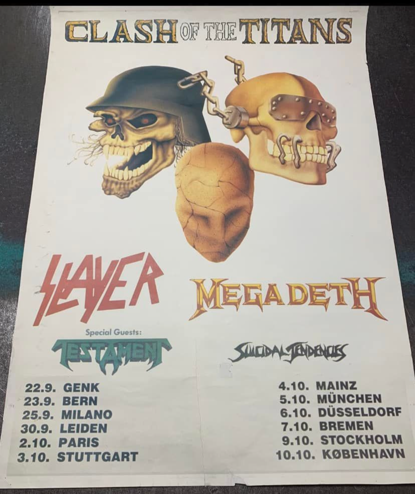Megadeth's 1990 Concert & Tour History | Concert Archives