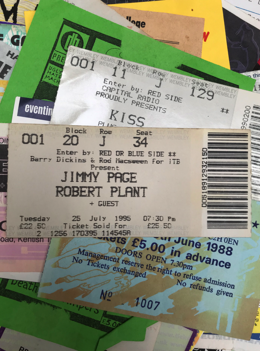 Jimmy Page & Robert Plant Concert & Tour History | Concert Archives