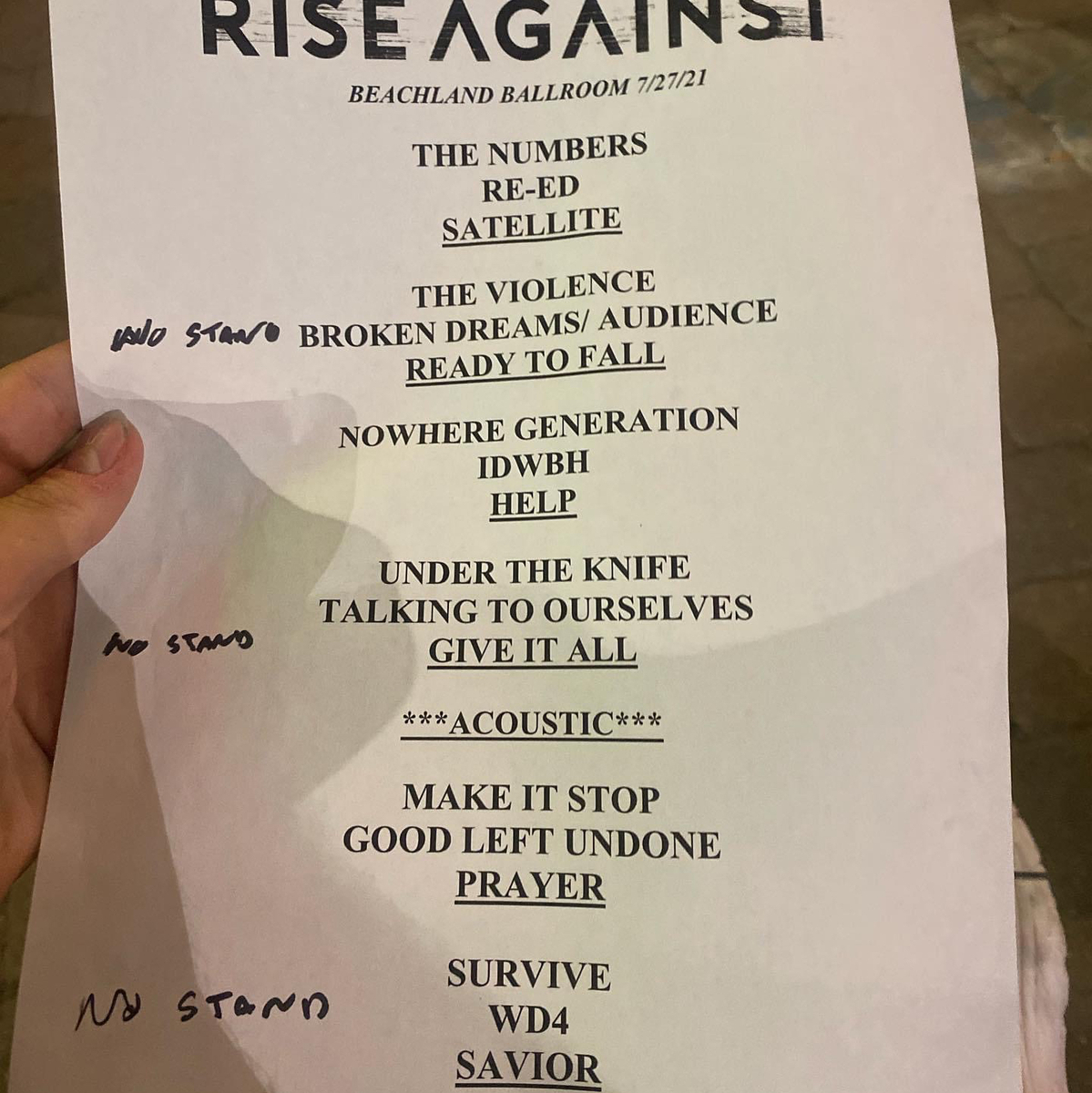 Rise Against Concert & Tour History (Updated for 2023 - 2024) | Concert ...