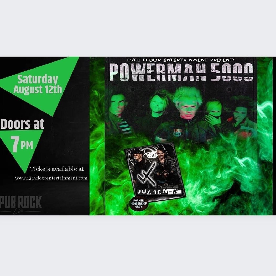 Powerman 5000 Concert & Tour History (Updated for 2023) | Concert Archives