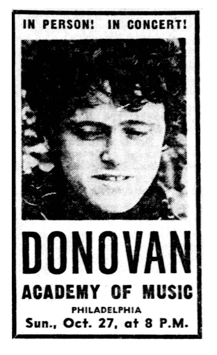 Donovan Concert & Tour History (Updated for 2023) | Concert Archives