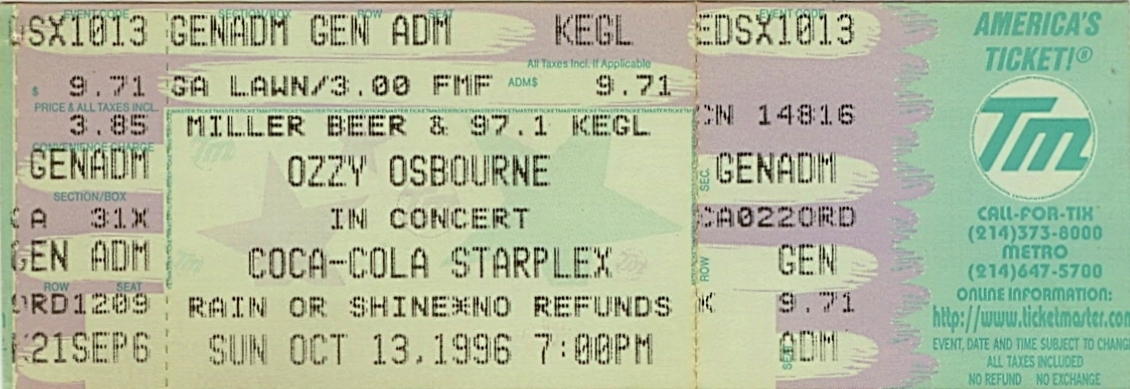 Concert History of Starplex Amphitheatre Dallas, Texas, United States ...