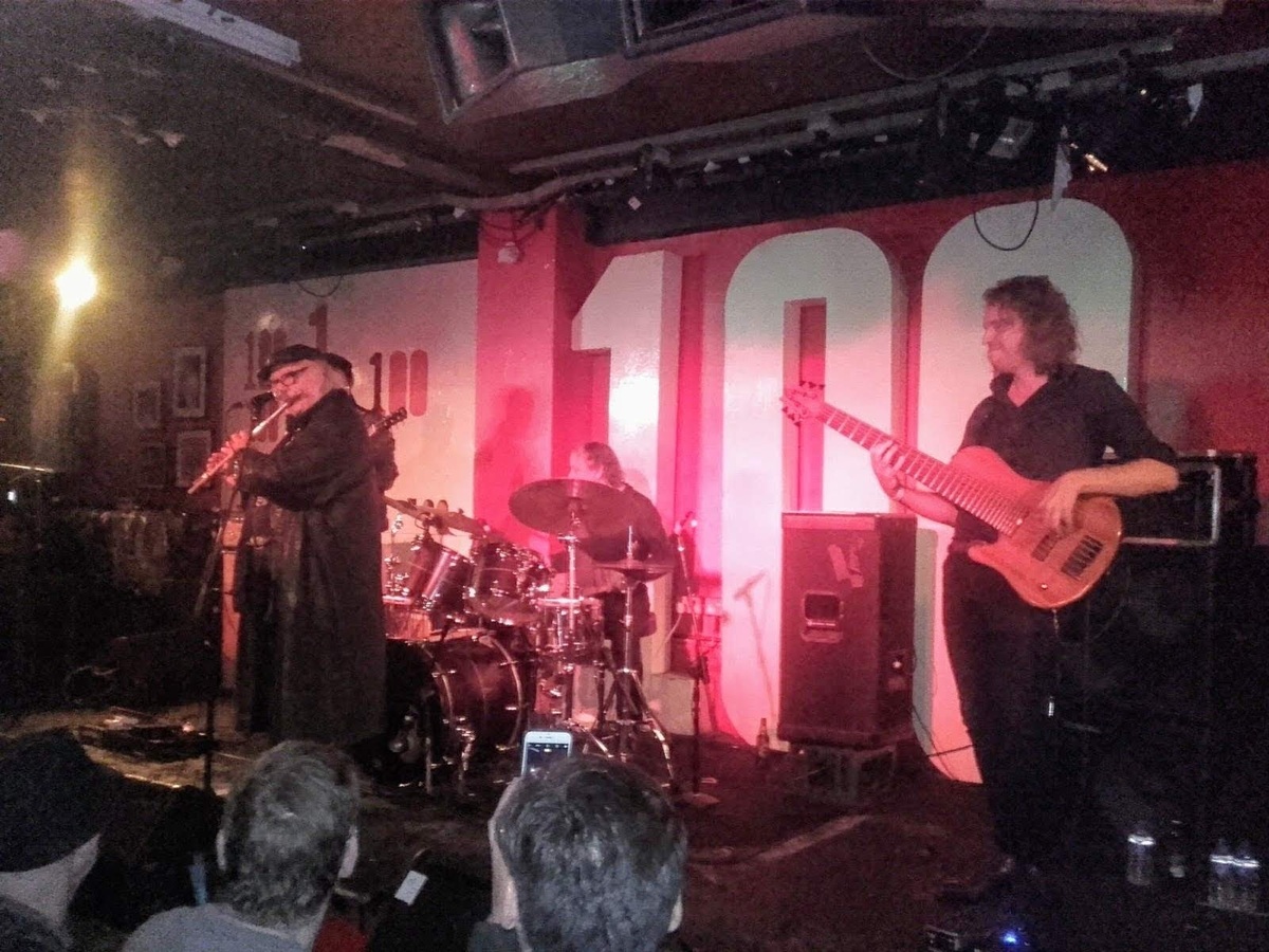 Oct 10, 2017: Focus+ Eric Broughton at 100 Club oxford street London ...