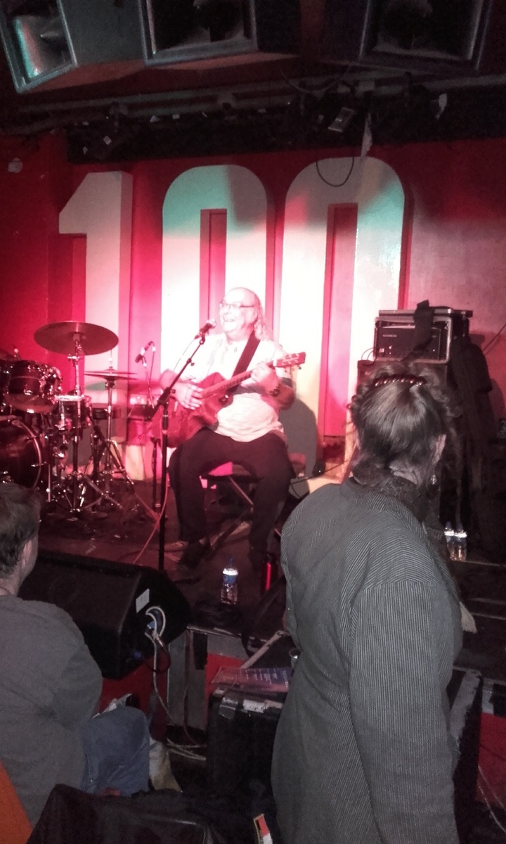 Oct 10, 2017: Focus+ Eric Broughton at 100 Club oxford street London ...