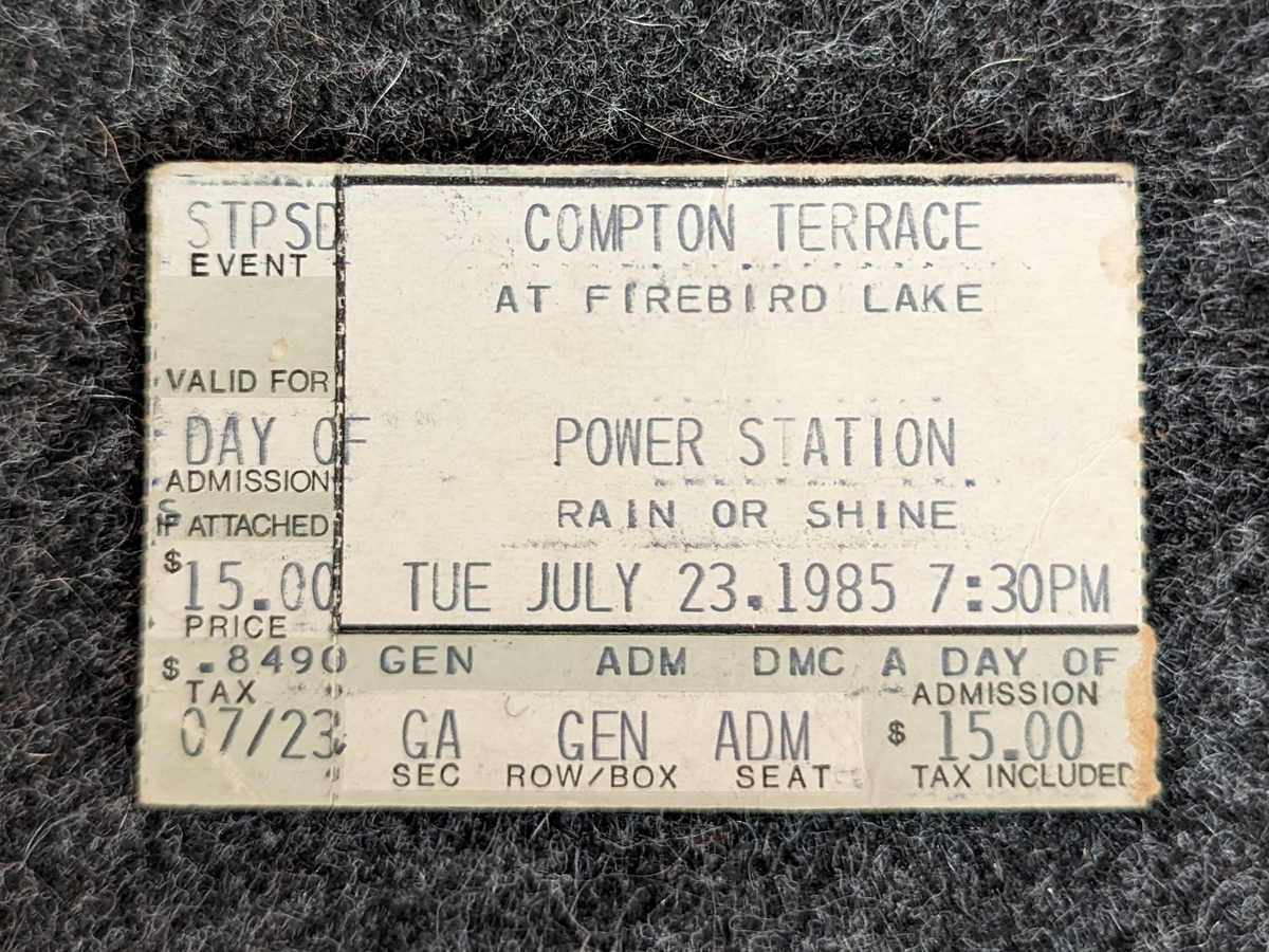 The Power Station Concert & Tour History (Updated for 2025) | Concert ...
