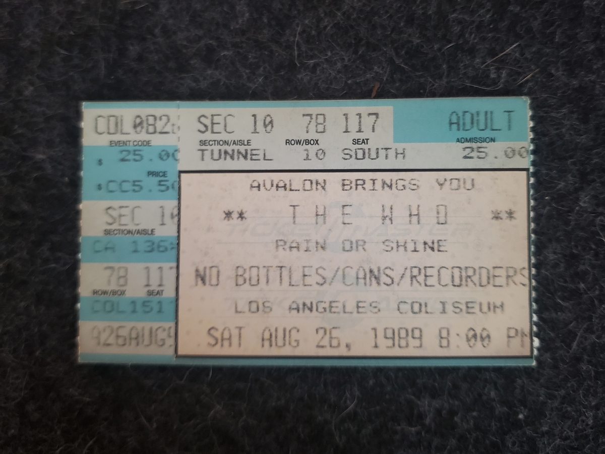 Concert History of Los Angeles Memorial Coliseum Los Angeles ...