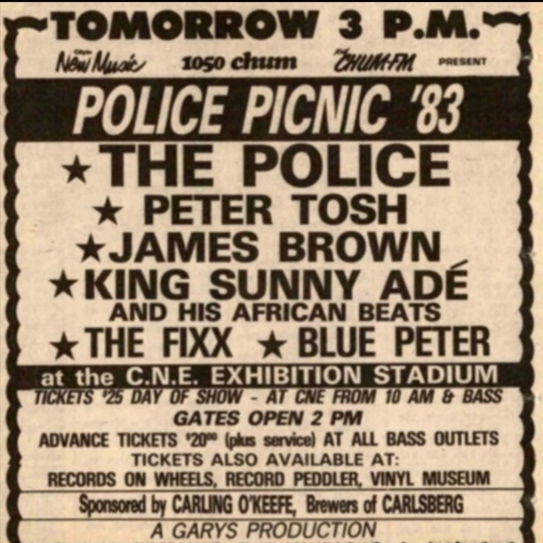 The Police Concert & Tour History (Updated for 2023) | Concert Archives