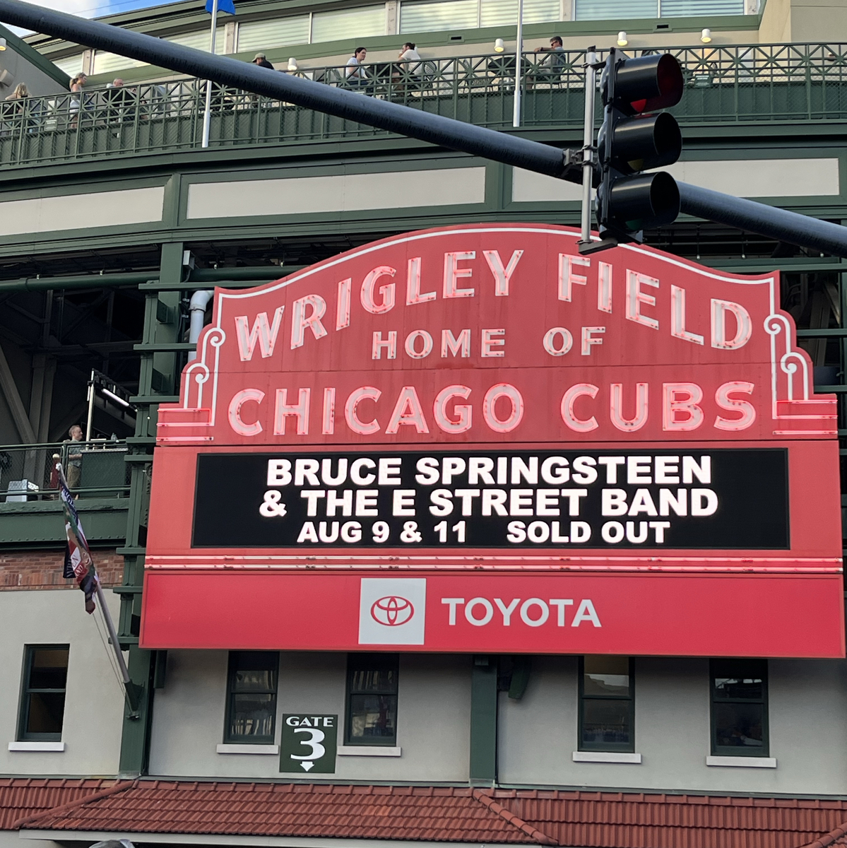 Aug 11, 2023: Bruce Springsteen & The E Street Band at Wrigley Field ...