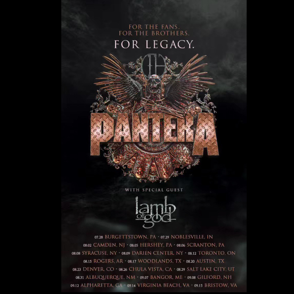 Aug 12, 2023: Pantera / Lamb Of God / Child Bite at Budweiser Stage ...