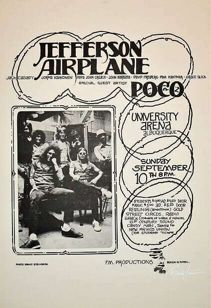 Jefferson Airplane Concert & Tour History | Concert Archives