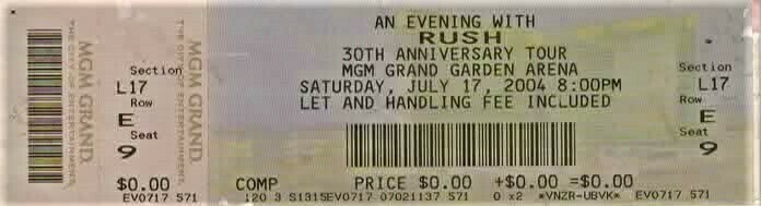 Rush Concert & Tour History (Updated for 2023) | Concert Archives