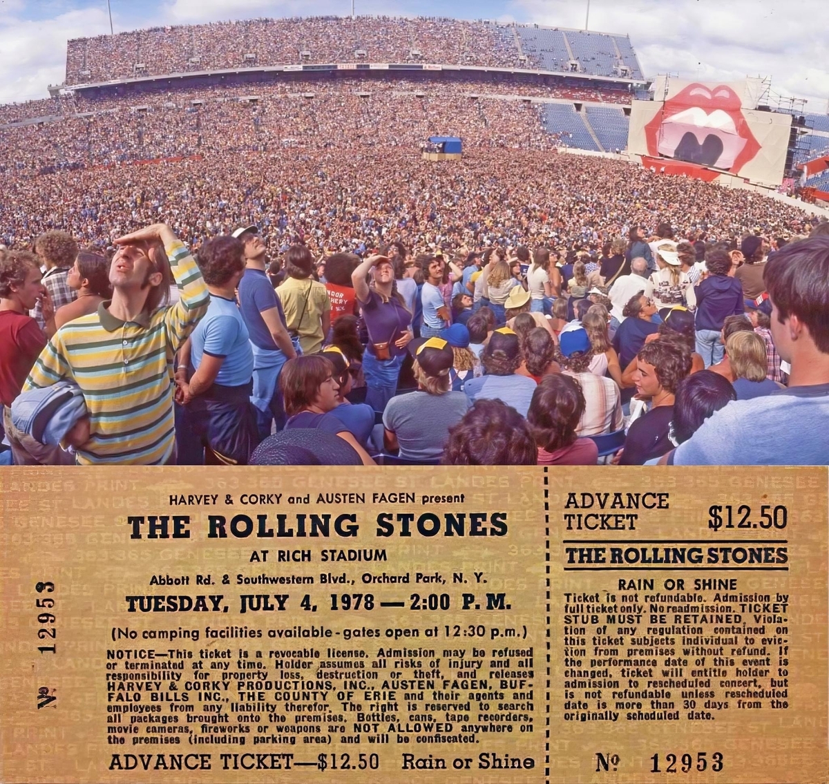 The Rolling Stones's 1978 Concert & Tour History | Concert Archives
